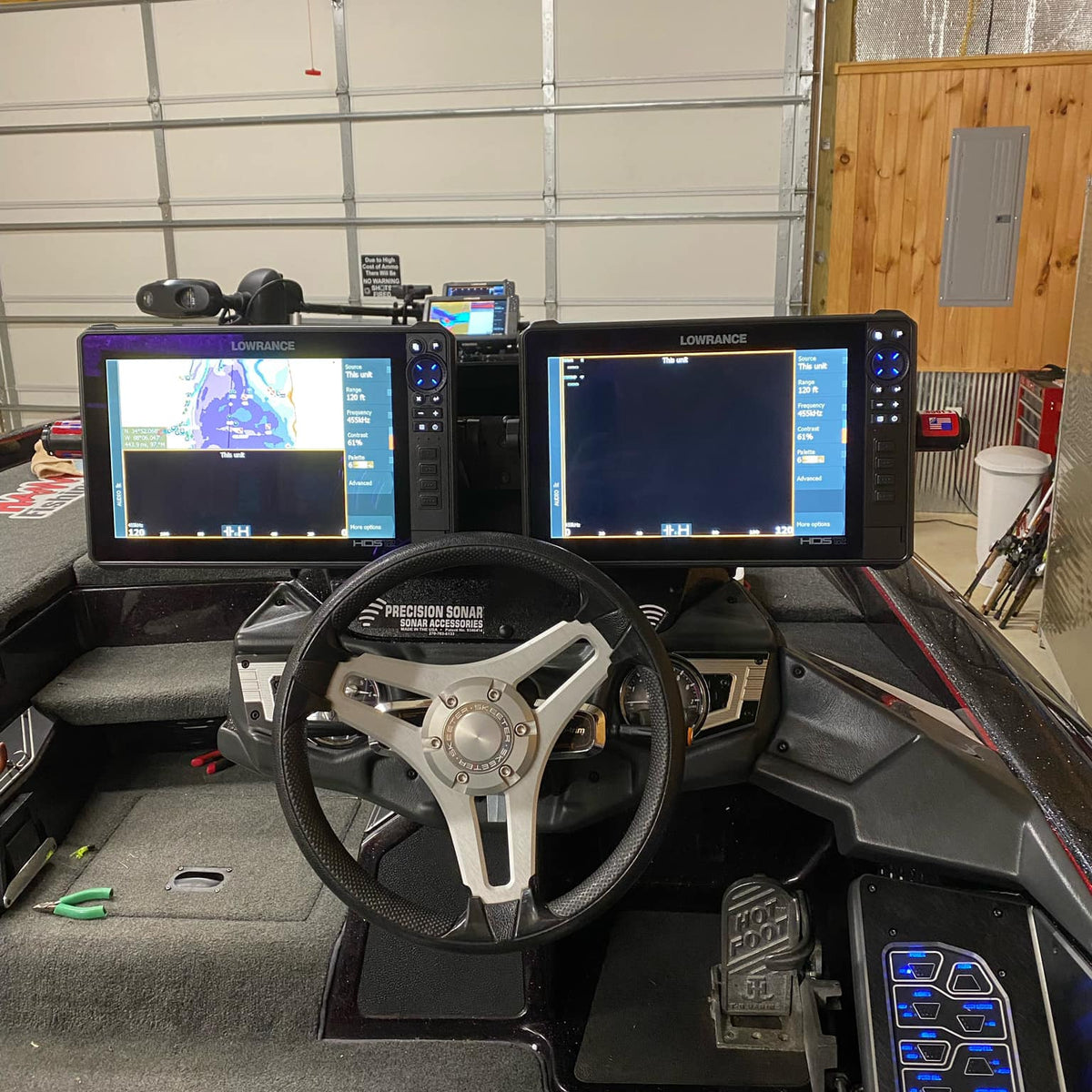 2014 - Present Skeeter FX & ZX Dual Smart Bracket Console Mounting Sys ...