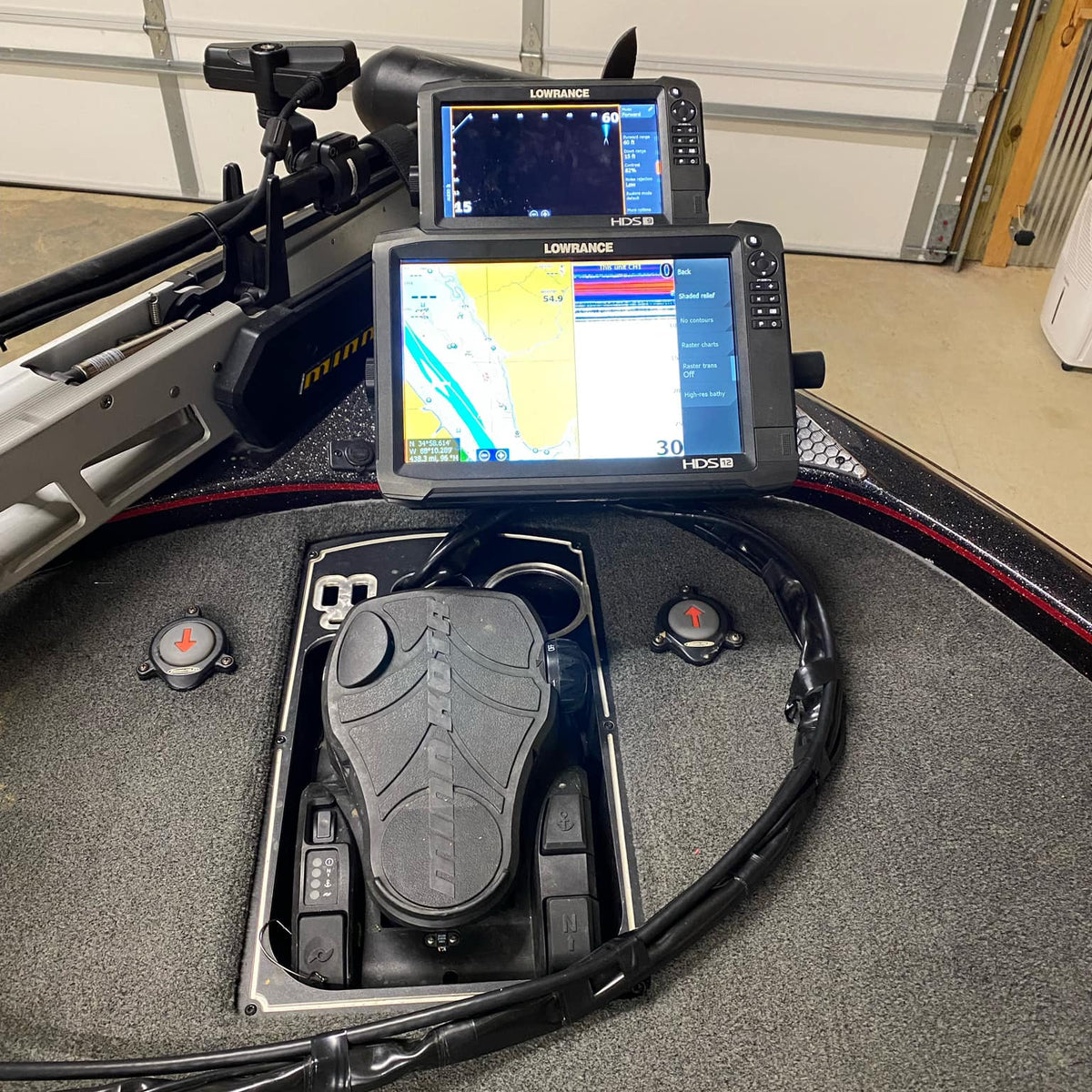 Skeeter FX/ZX Bow Replacement Plate with Gimbal Holes – Precision Sonar ...