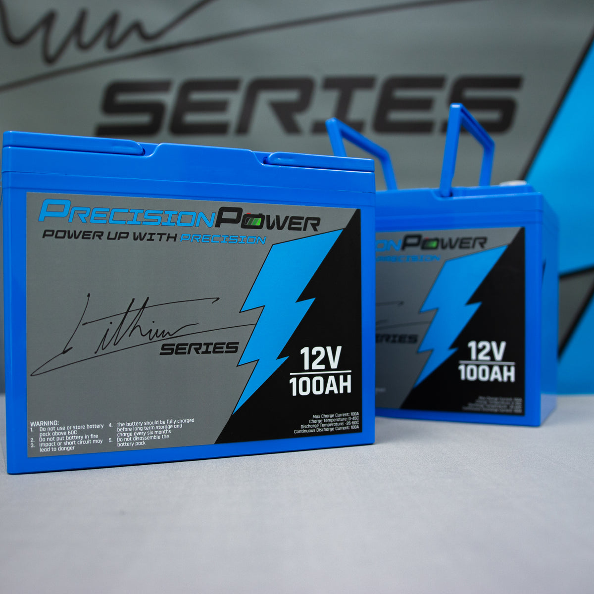 Precision Power Lithium 12V 100Ah Deep Cycle Smart Battery – Precision ...