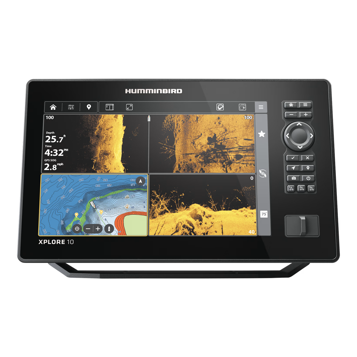 Humminbird Xplore 10 Clear Graph Glass – Precision Sonar & Outdoors