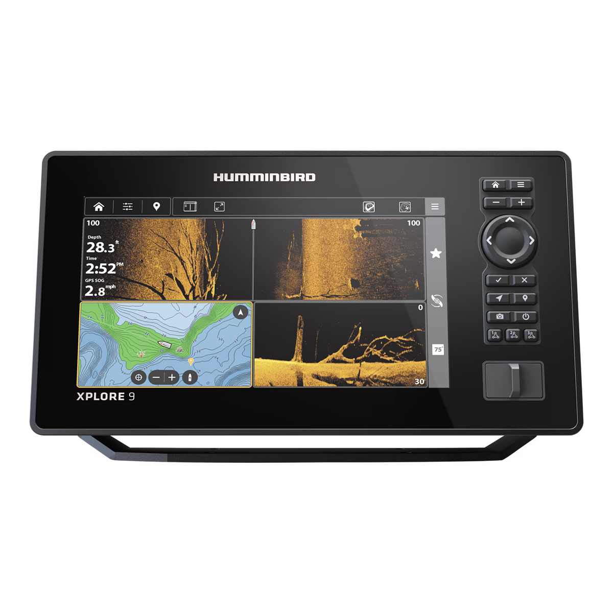 Humminbird Xplore 9 Clear Graph Glass – Precision Sonar & Outdoors