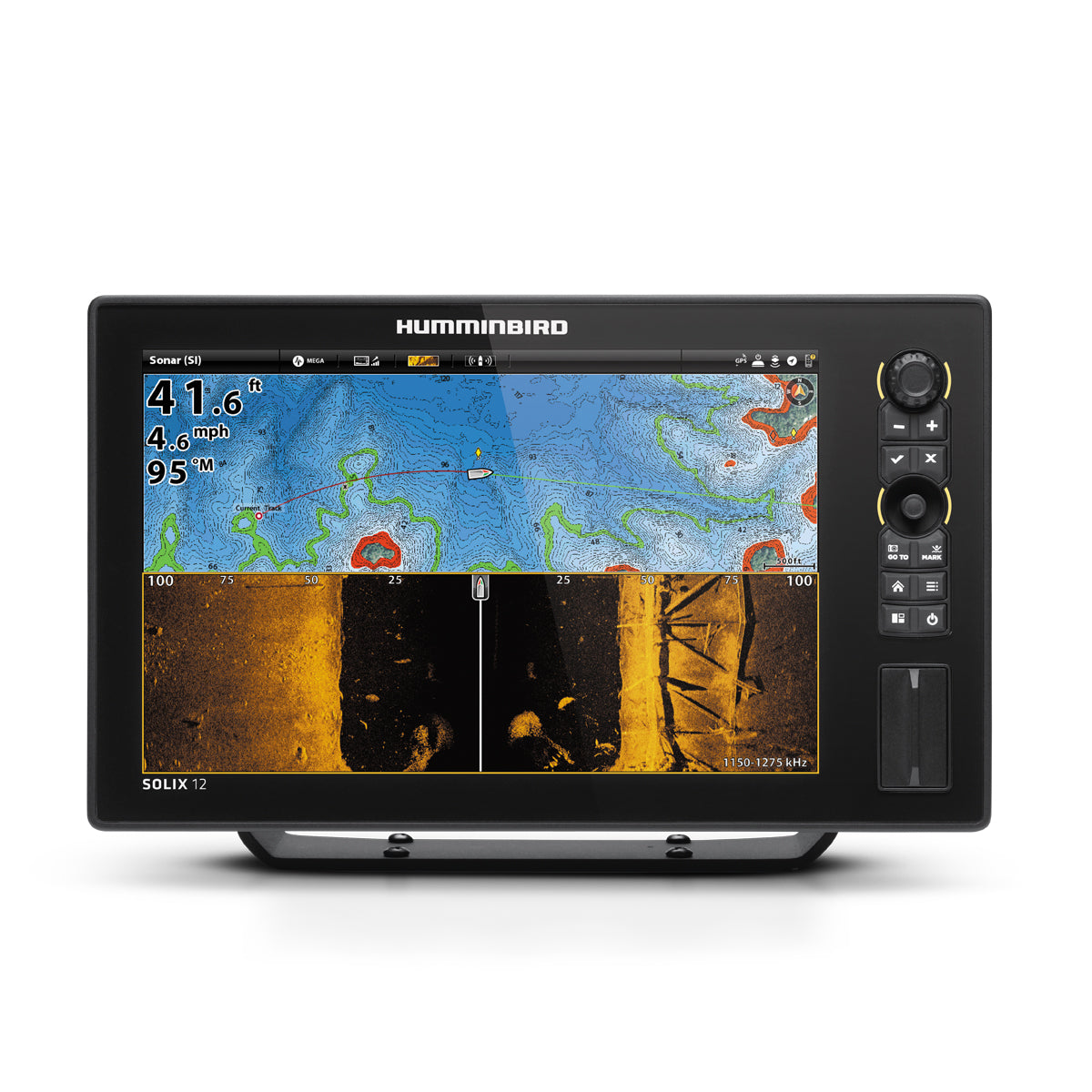 Humminbird Solix 12 Clear Graph Glass – Precision Sonar & Outdoors